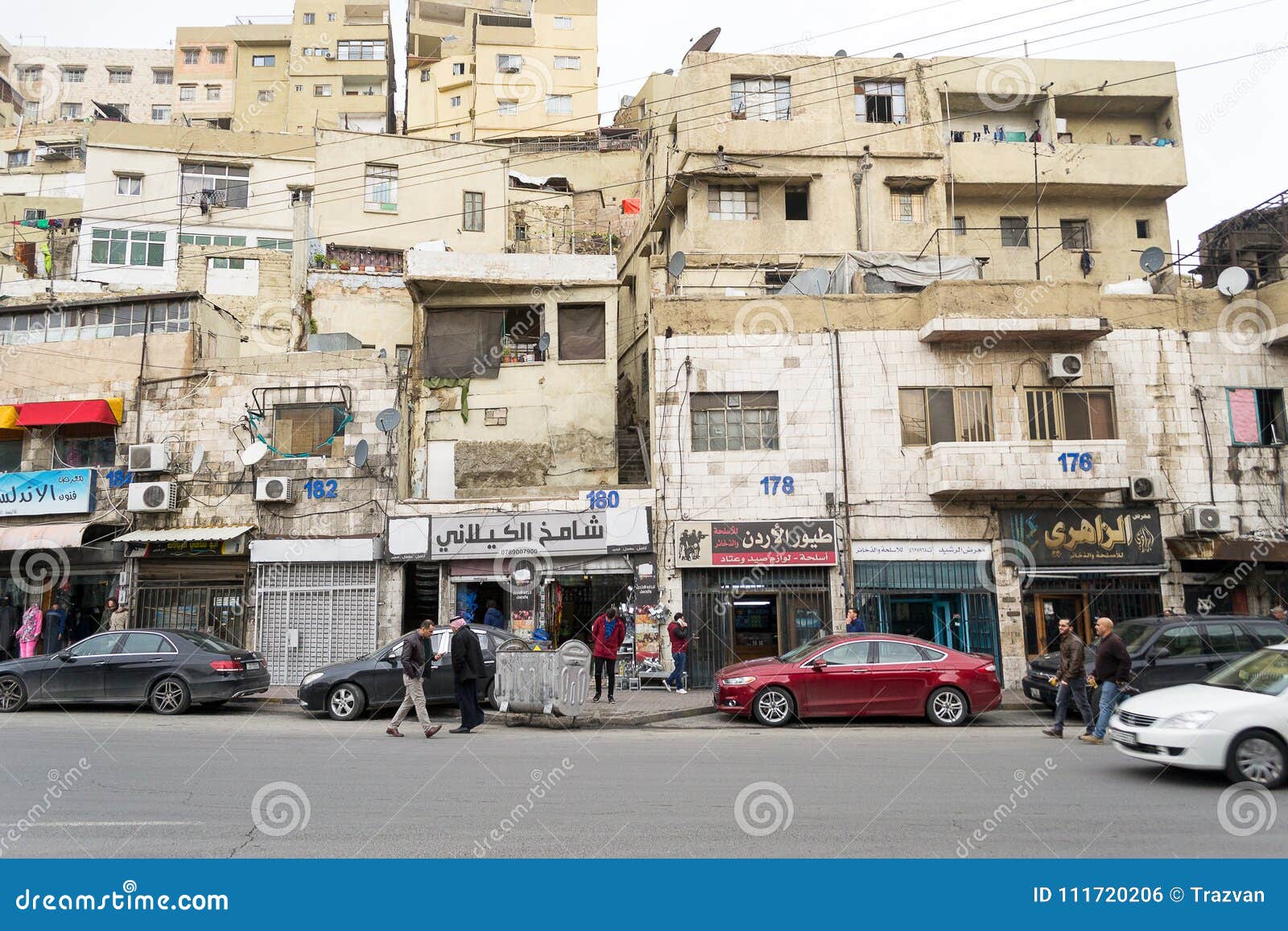 Downtown Amman, Jordan editorial photo. Image of amman - 111720206