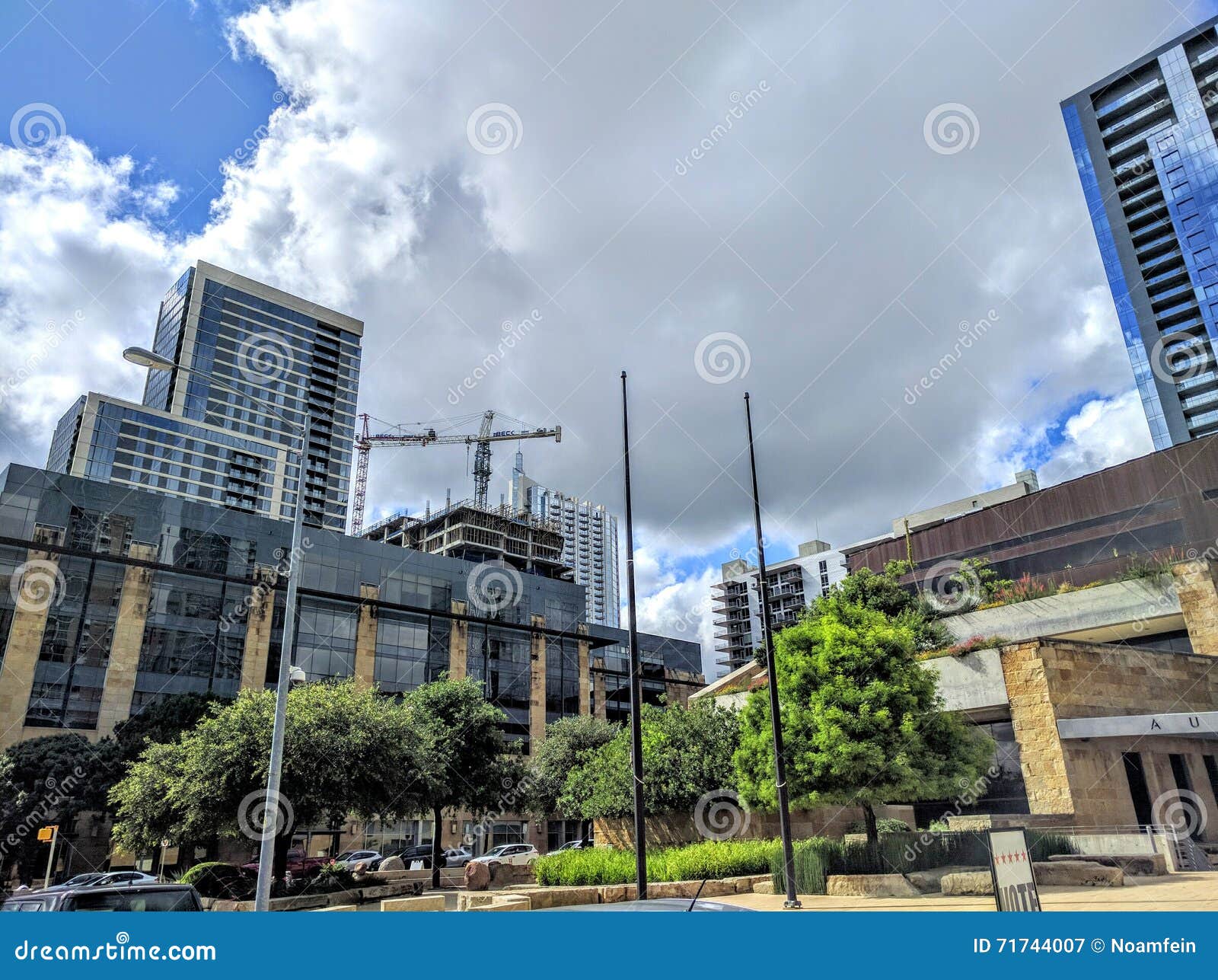 Downtown Austin Texas editorial photography. Image of downtown - 71744007