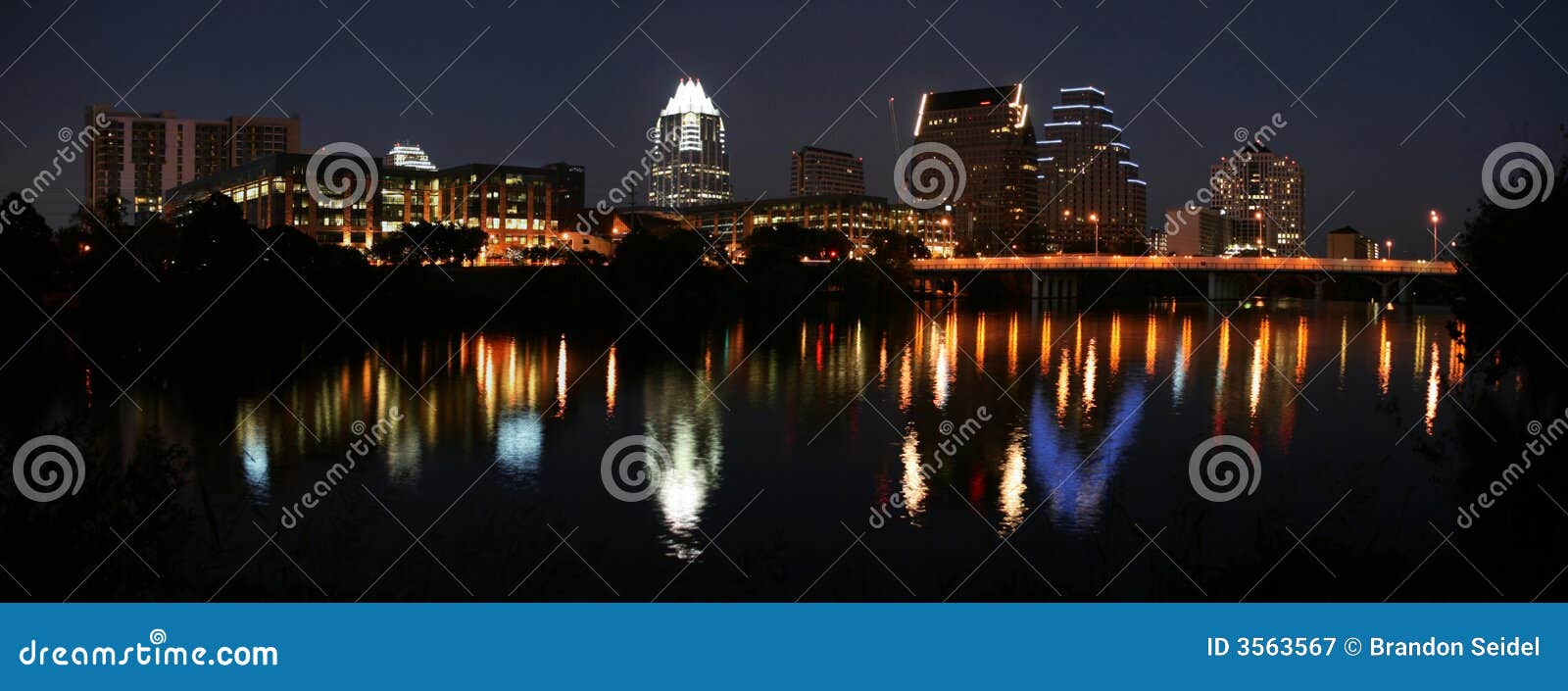 Downtown Austin, Texas at Night Stock Image - Image of skyline, texas ...