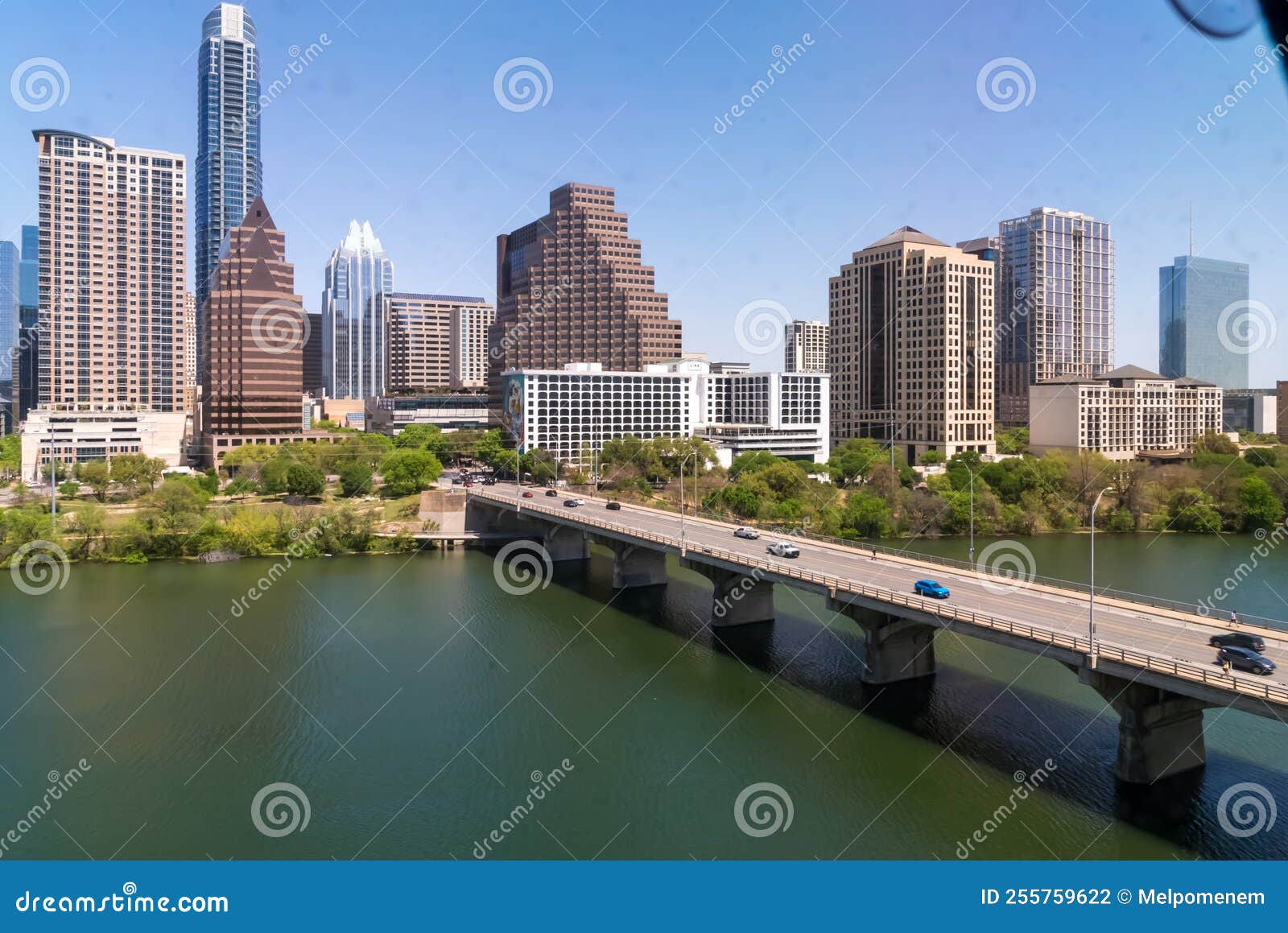 Downtown Austin Texas Skyline and Colorado River Editorial Photography ...