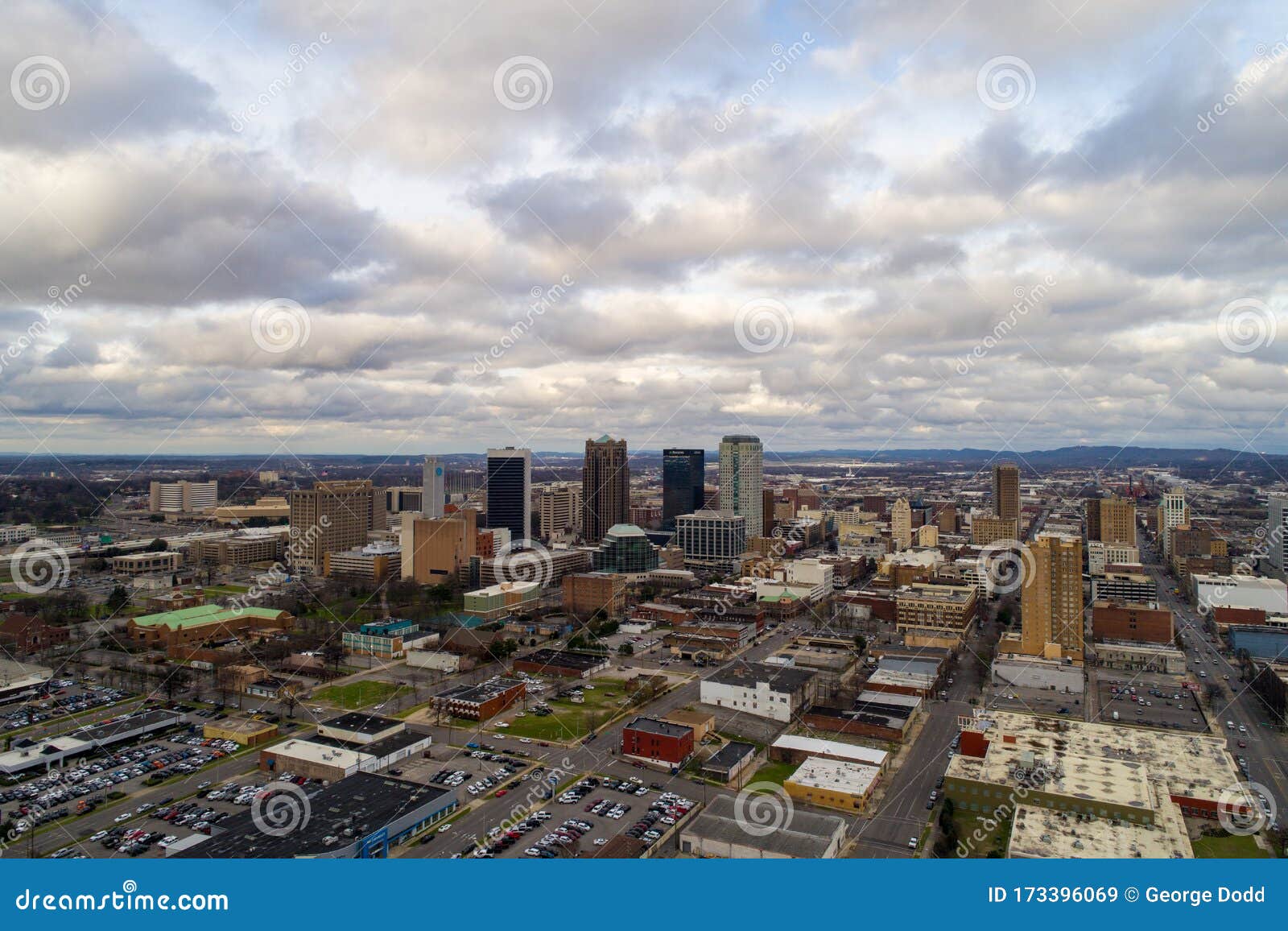Downtown Birmingham Alabama Stock Image - Image of birmingham, america ...