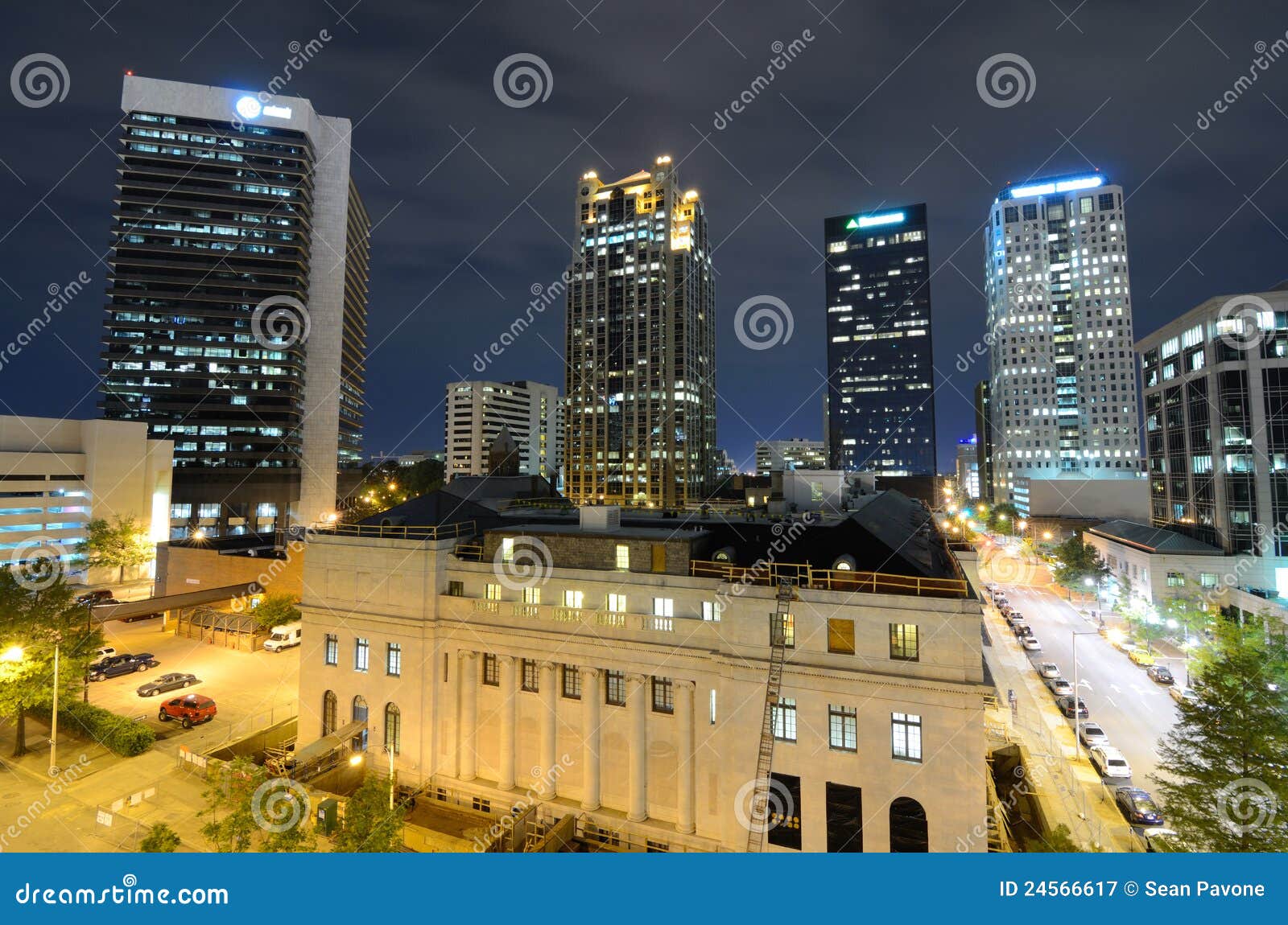 Downtown Birmingham, Alabama Stock Image - Image of southeast ...