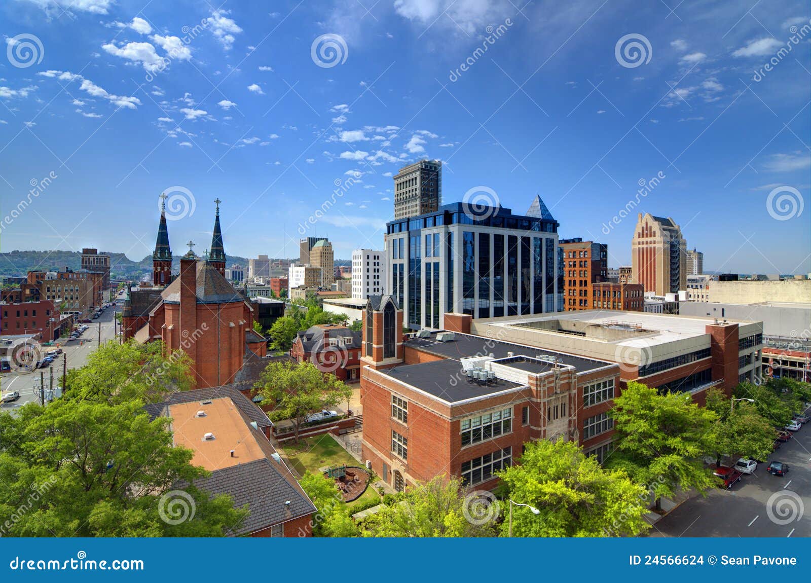 Downtown Birmingham, Alabama Stock Photo - Image of urban, city: 24566624