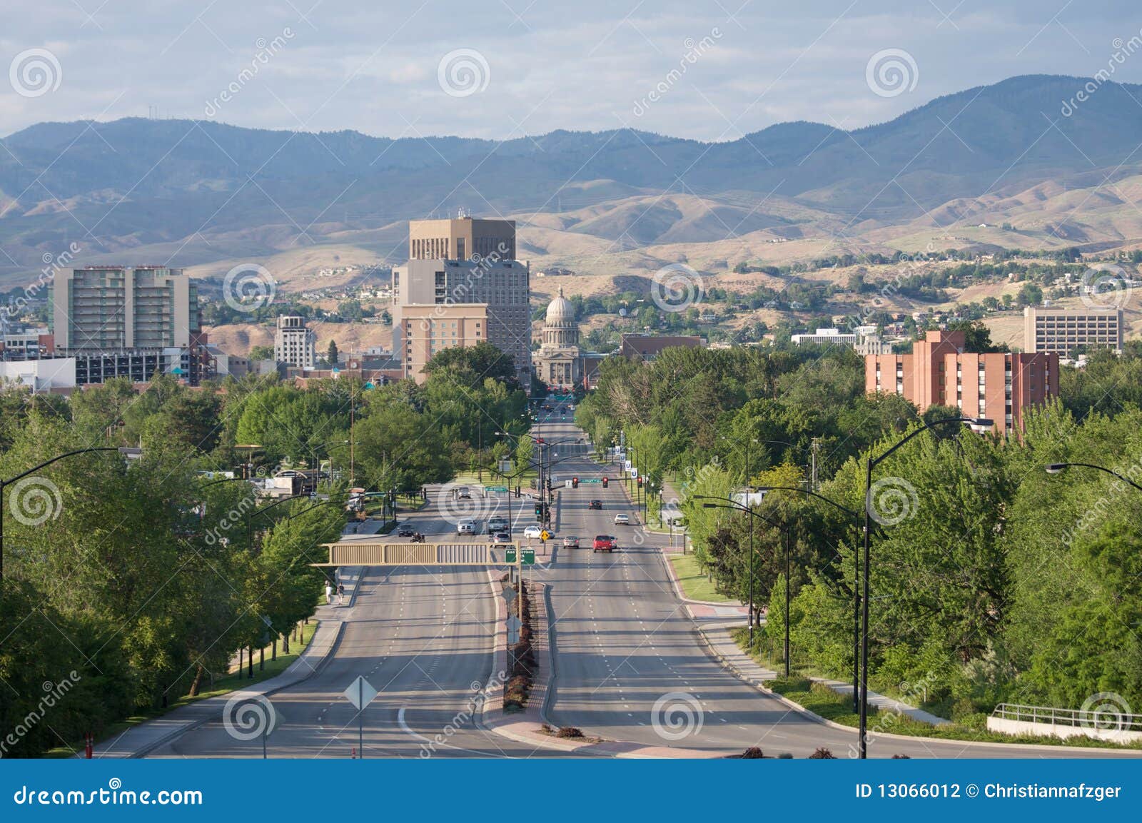 Downtown Boise, Idaho stock photo. Image of pacific, city - 13066012
