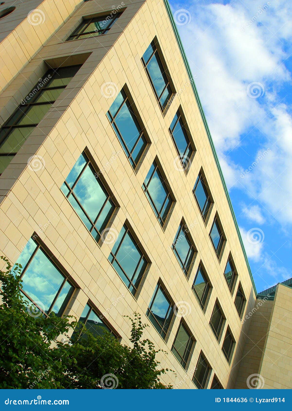 Downtown Building stock photo. Image of angle, metropolis - 1844636