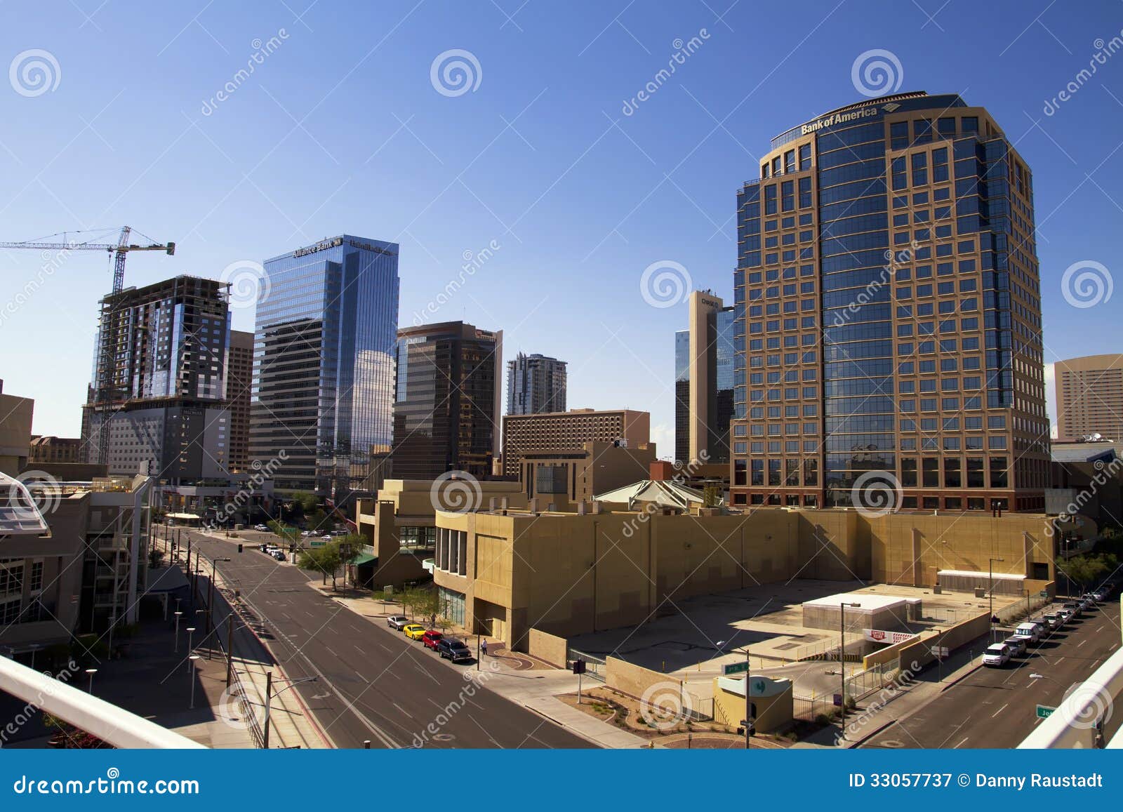 Downtown Buildings of Phoenix Arizona Editorial Photography - Image of ...