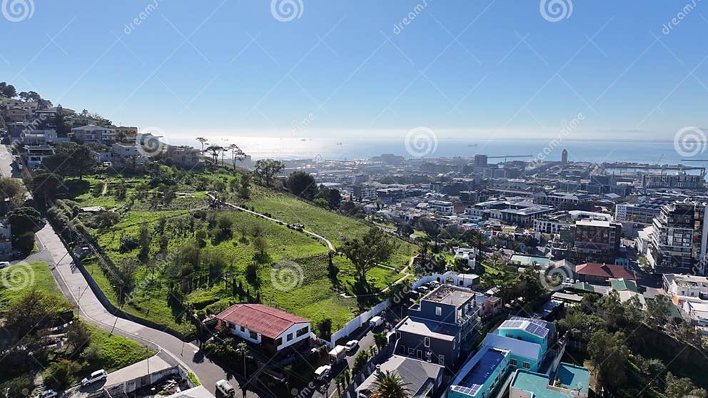 Downtown City At Cape Town In Western Cape South Africa Stock Image