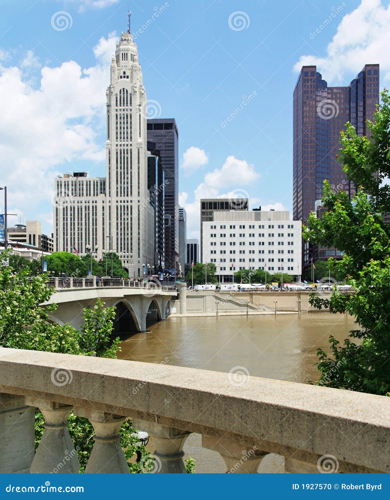 Downtown Columbus stock photo. Image of columbus, downtown - 1927570