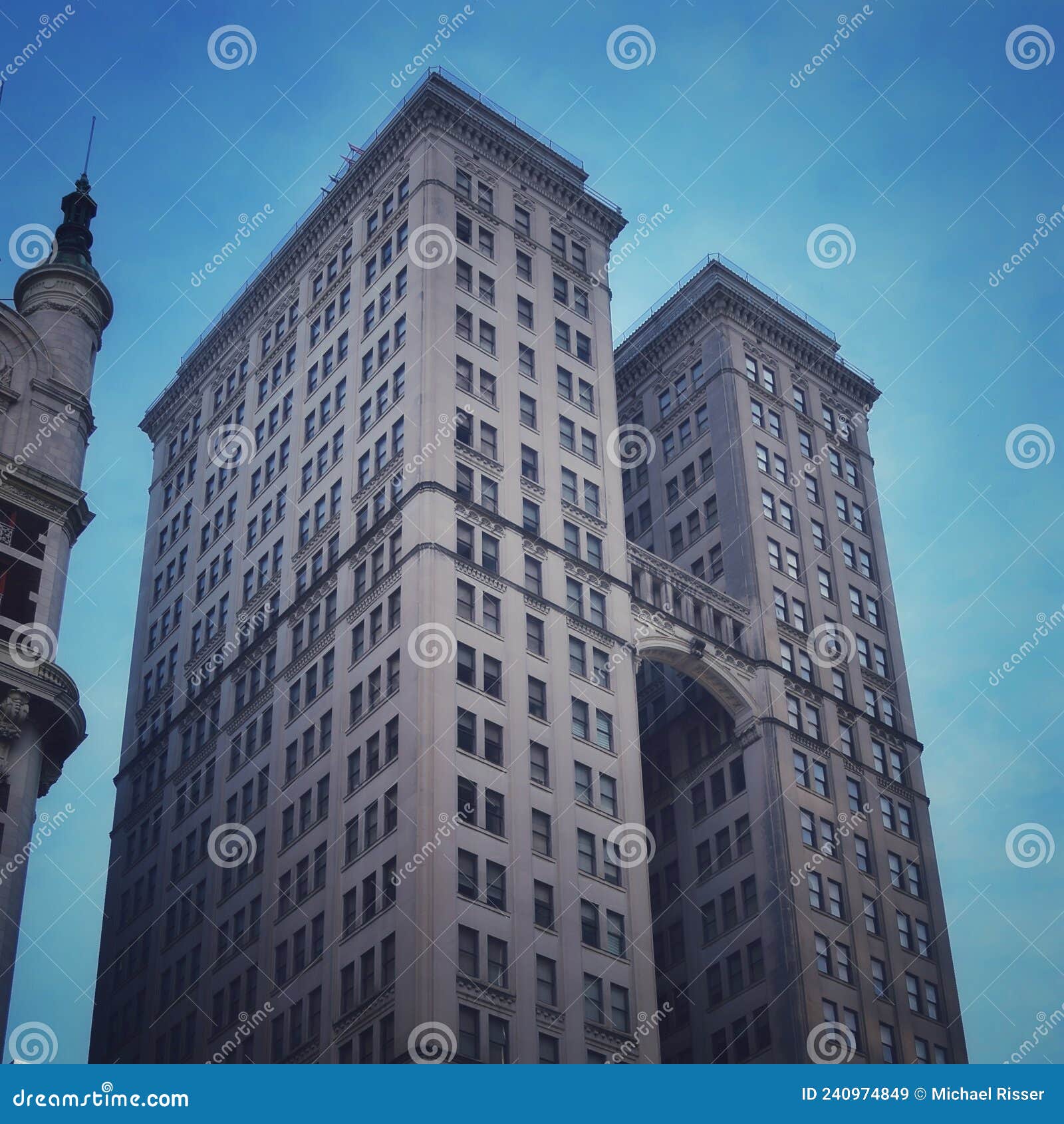 Downtown Dallas Buildings editorial stock image. Image of skyscraper ...