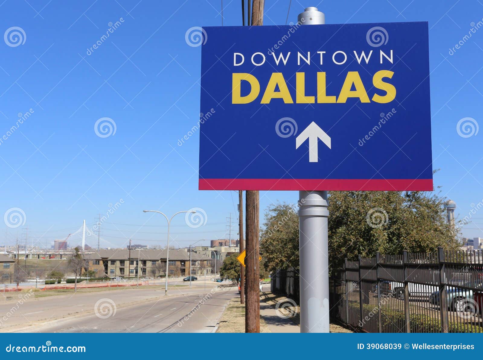 Downtown Dallas stock image. Image of downtown, city - 39068039
