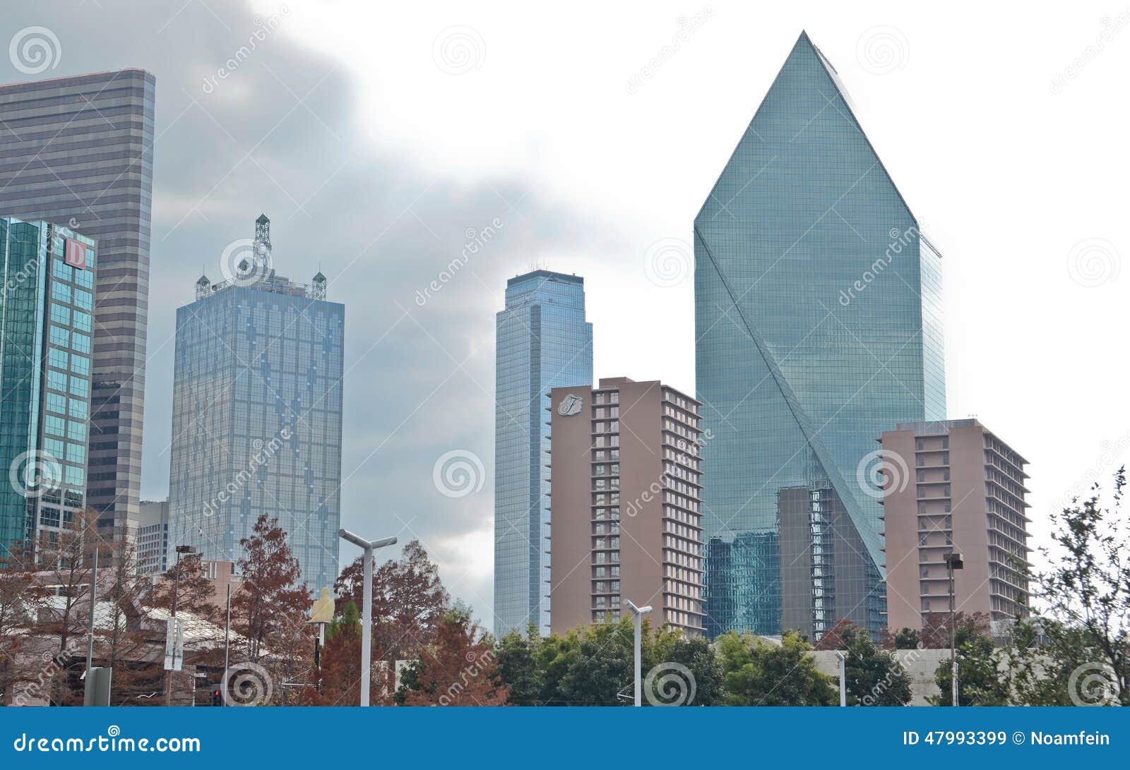 Downtown Dallas Texas editorial stock image. Image of built - 47993399