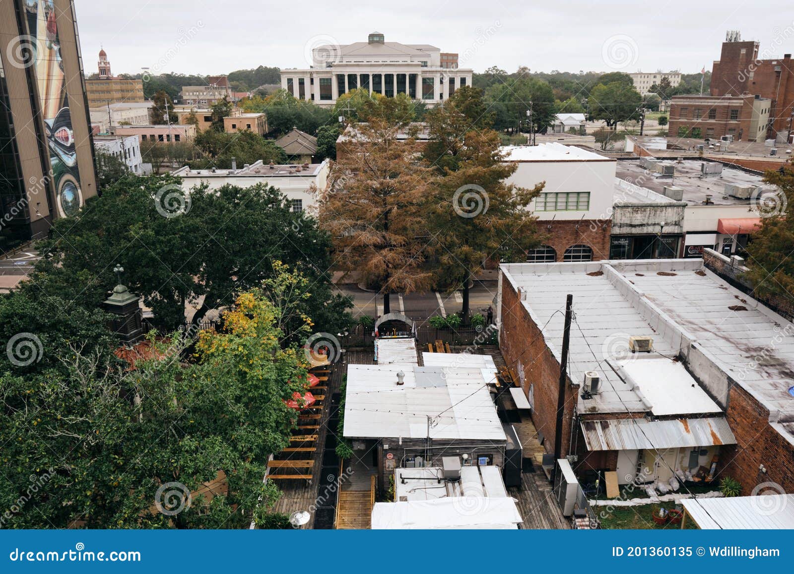 Downtown lafayette editorial image. Image of lafayette - 201360135