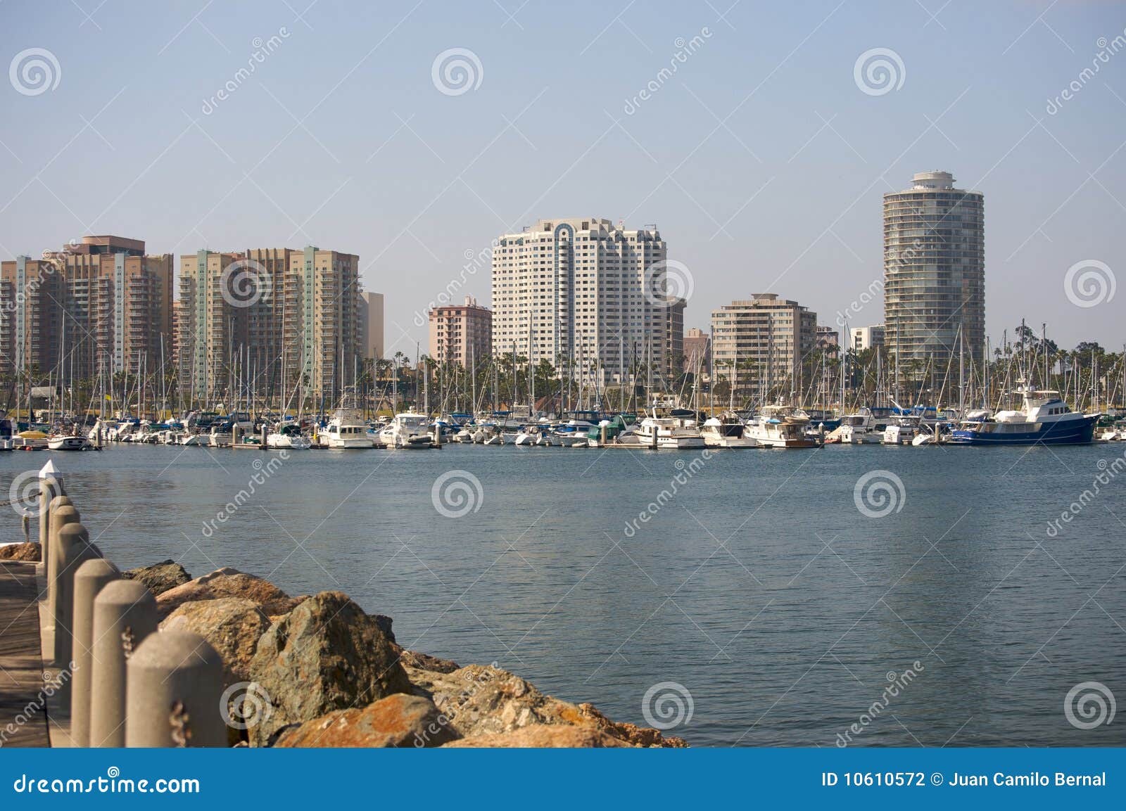 Downtown Long Beach stock photo. Image of long, travel - 10610572