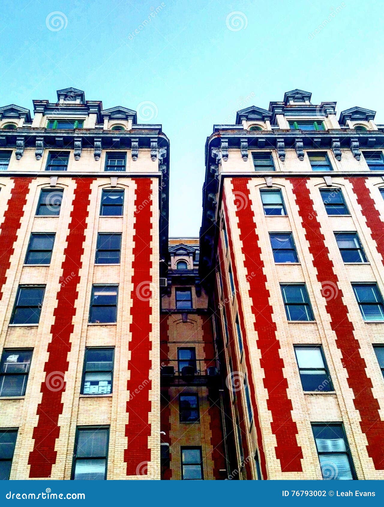 Downtown Lookup stock photo. Image of lookup, tower, architecture ...