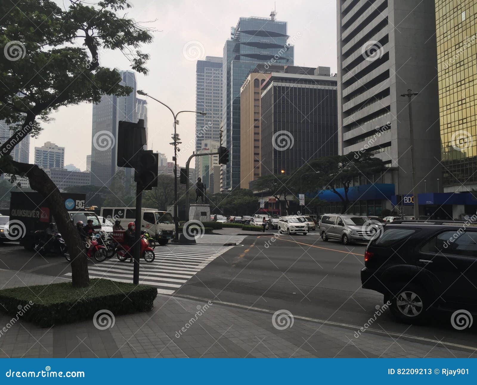 Downtown Manila, Philippines Editorial Stock Photo - Image of ...