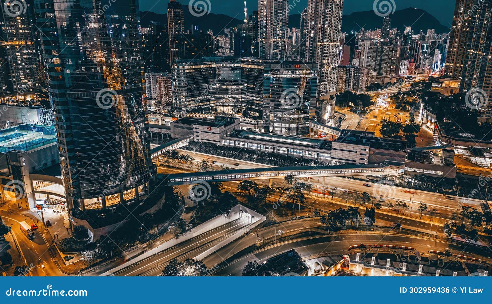 Downtown Metropolis Illuminated by City Lights at Dusk. Dec 25 2023 ...