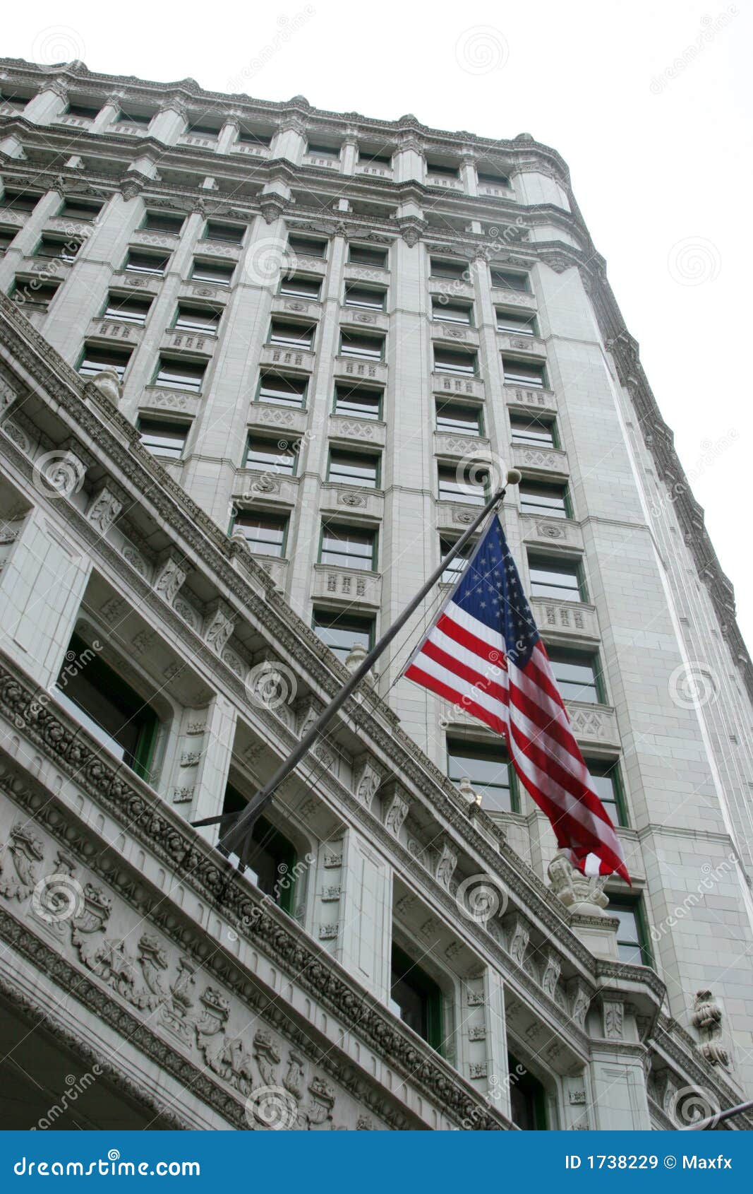 Downtown office building stock image. Image of company - 1738229