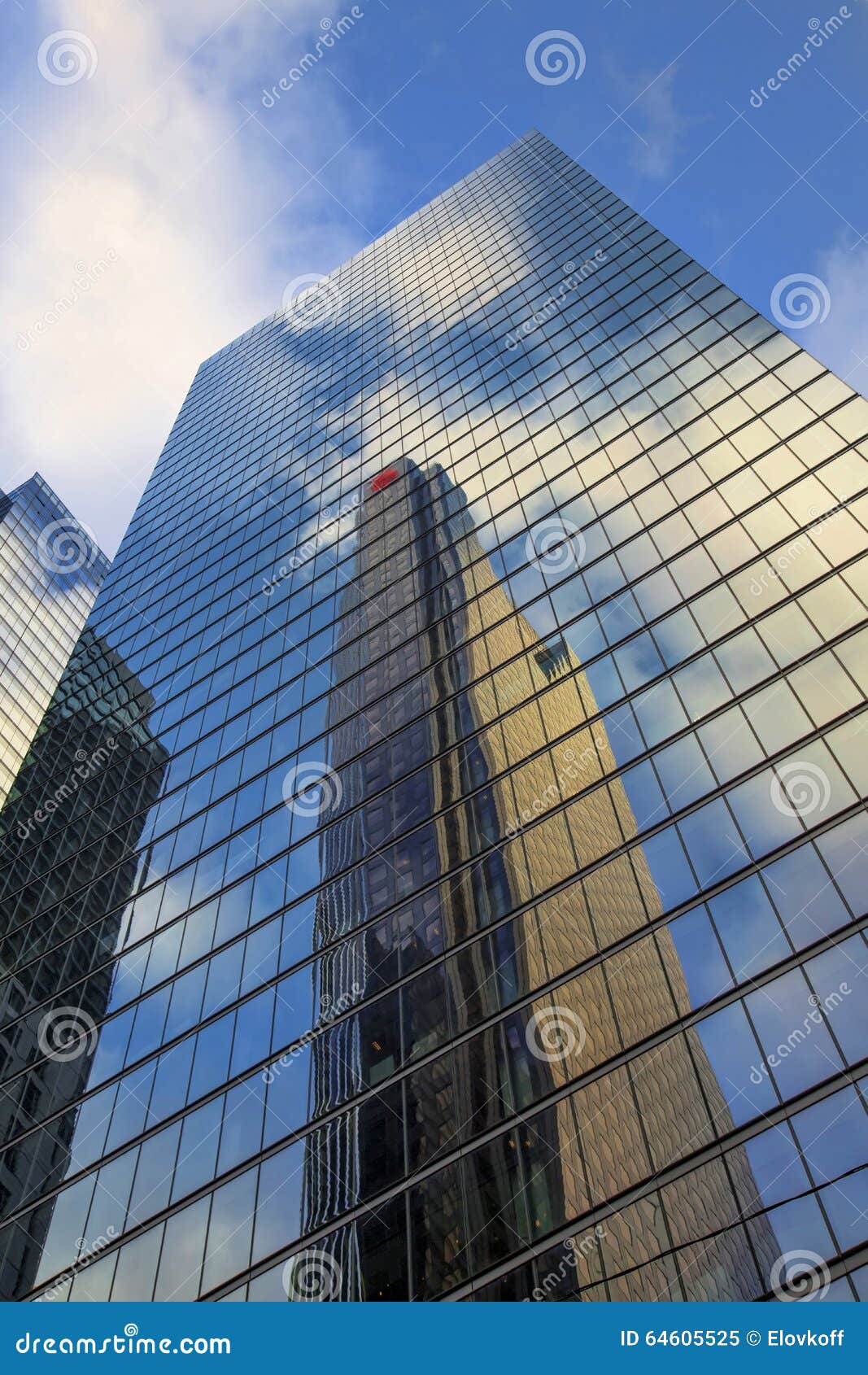 Downtown Office Building on a Sunny Day Stock Image - Image of ...
