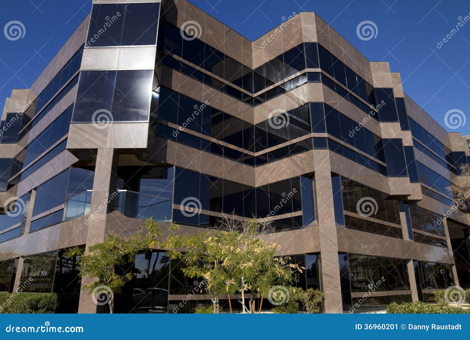 Downtown Office and Condo Buildings Stock Image - Image of condos, city ...