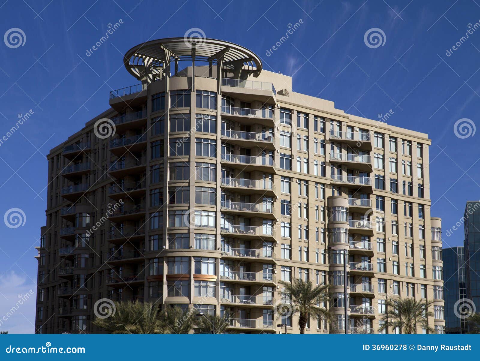 Downtown Office and Condo Buildings Stock Photo - Image of corporate ...