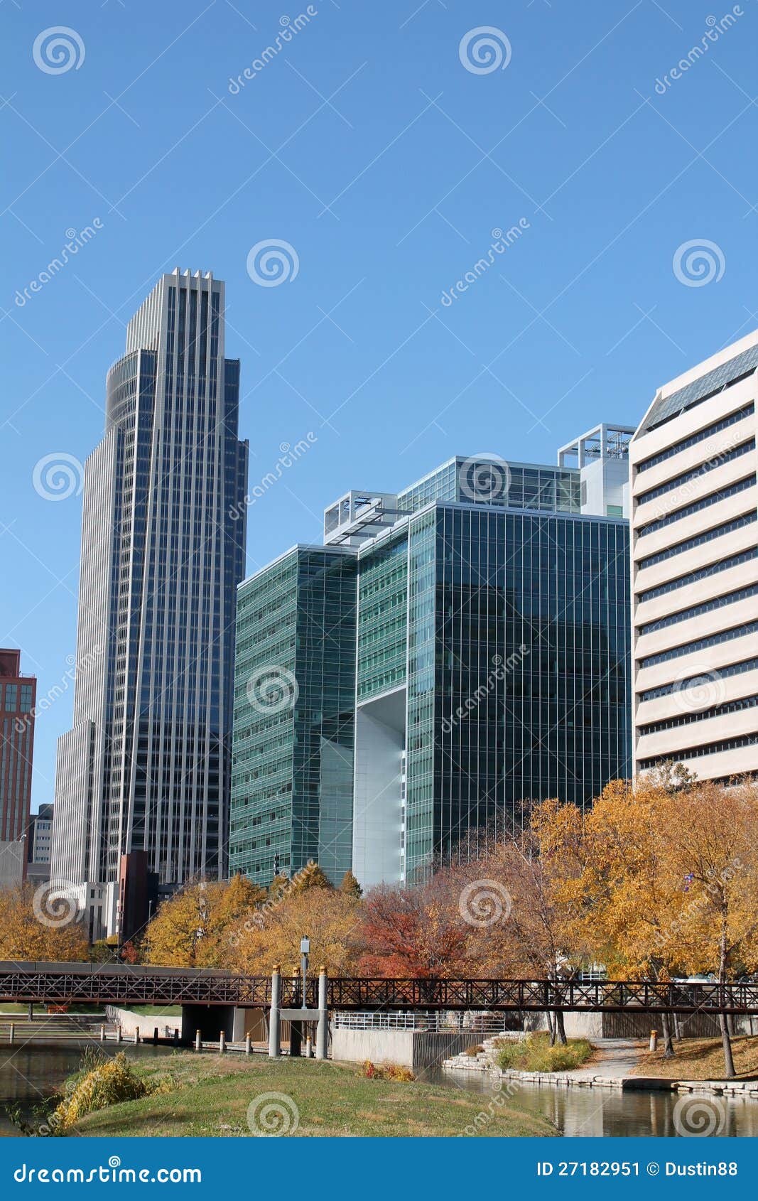 Downtown Omaha Nebraska Skyline Stock Image - Image of urban, omaha ...