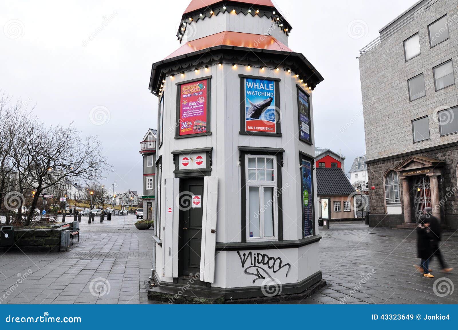 Downtown Reykjavik, Iceland Editorial Stock Image - Image of tourism ...