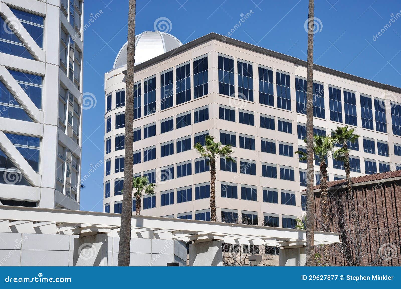 Downtown Riverside stock image. Image of skyward, condo - 29627877