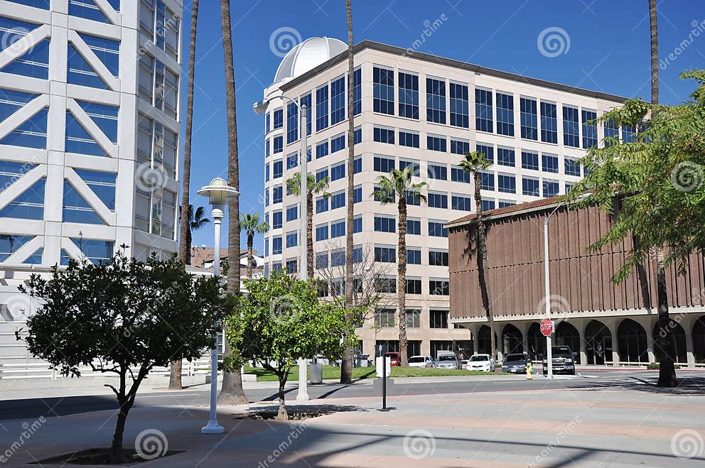 Downtown Riverside stock photo. Image of commerce, cities - 29627882