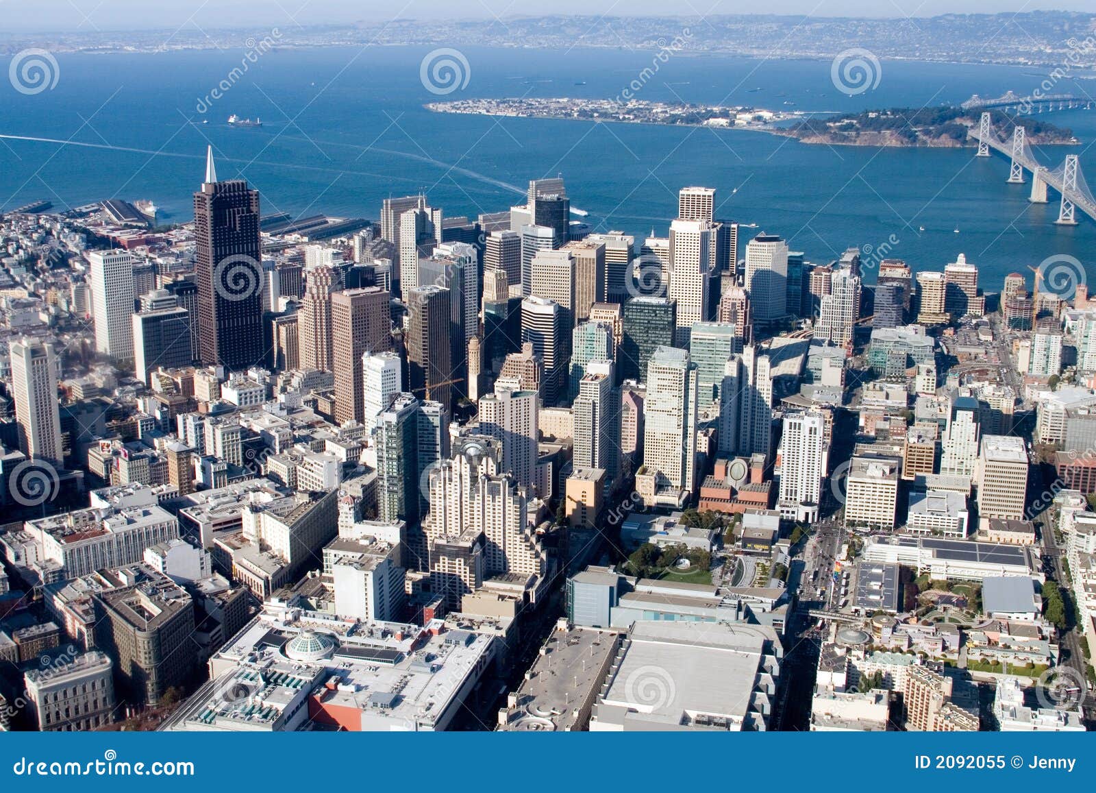 Downtown San Francisco stock image. Image of buildings - 2092055