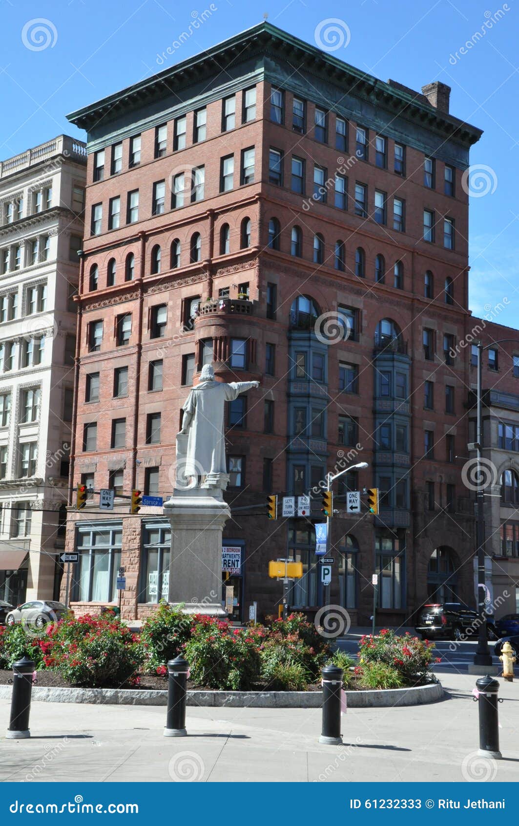 Downtown Scranton, Pennsylvania Editorial Stock Photo - Image of ...