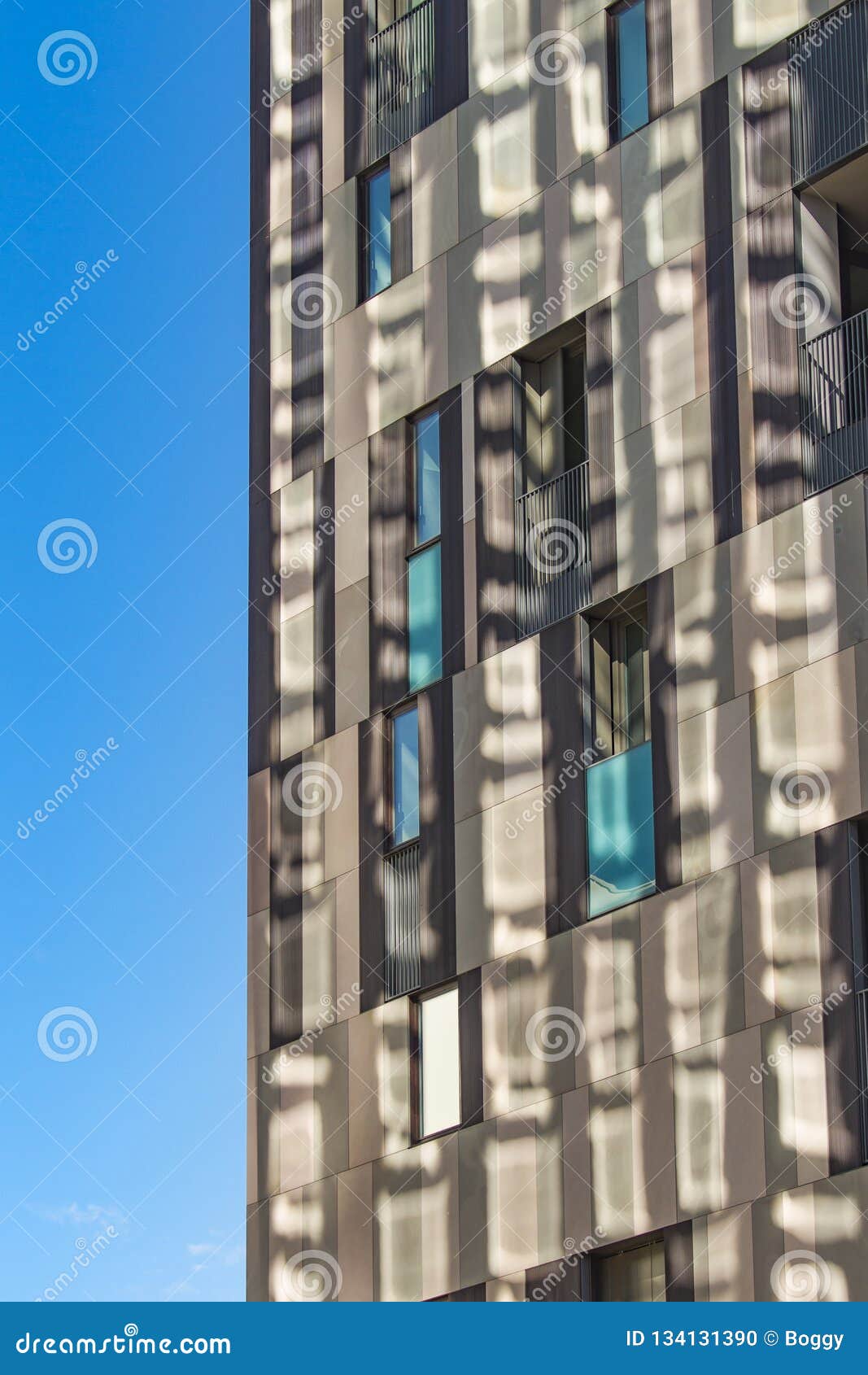 Downtown sky scraper stock photo. Image of design, architecture - 134131390