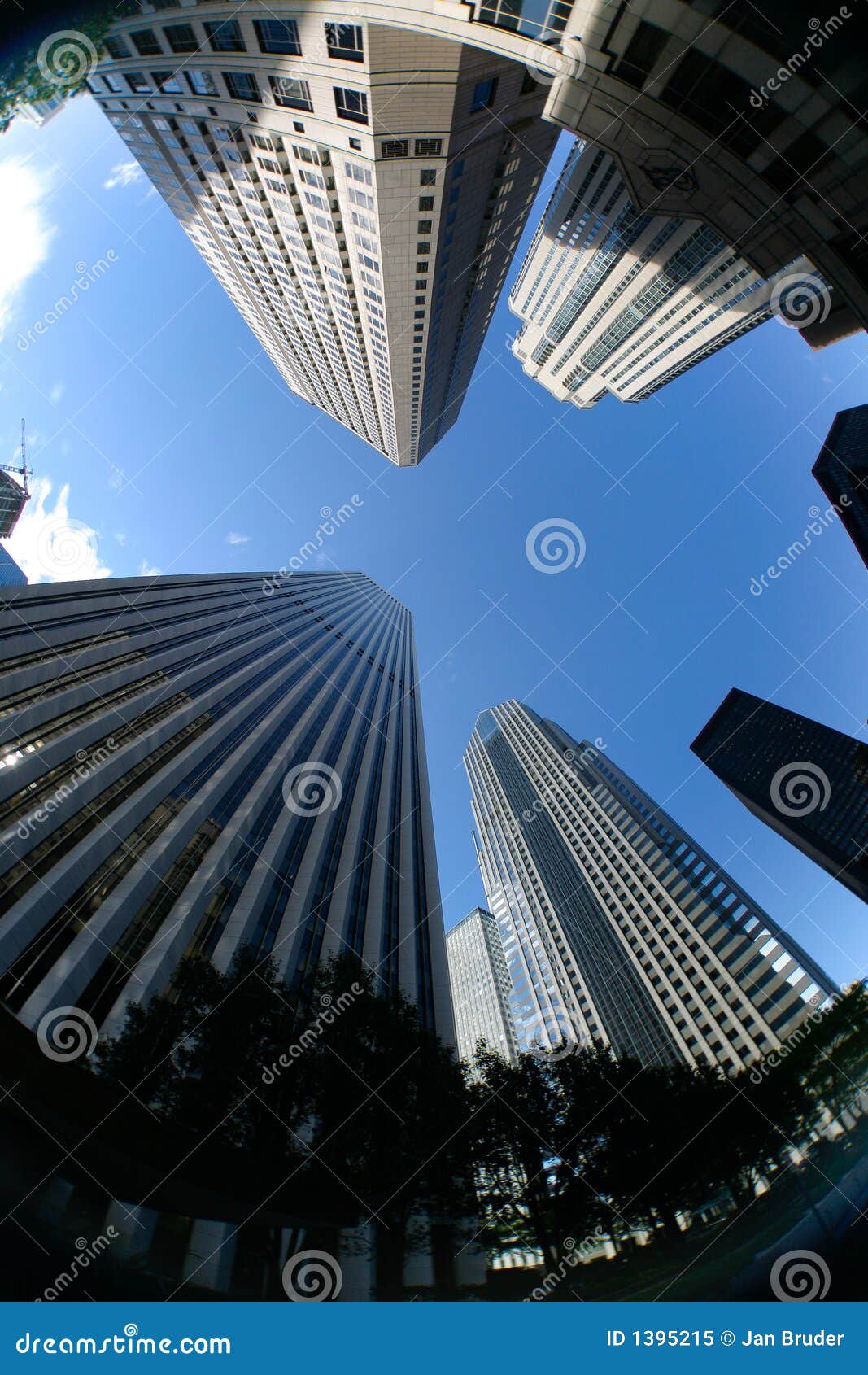 Downtown Skyscraper stock image. Image of skyscraper, angle - 1395215