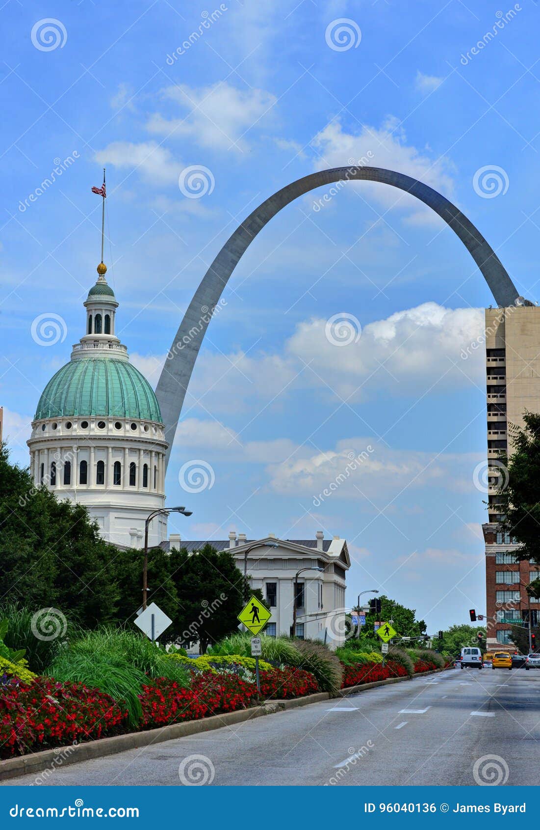Downtown St. Louis, Missouri Stock Photo - Image of metal, louis: 96040136