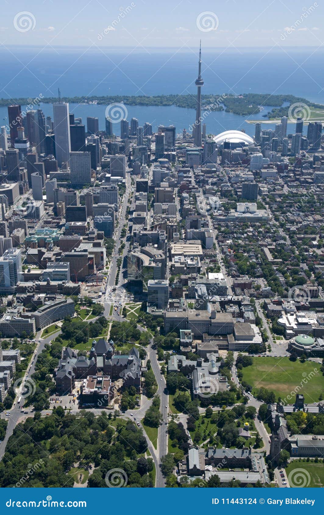 Downtown Toronto stock photo. Image of building, freeway - 11443124