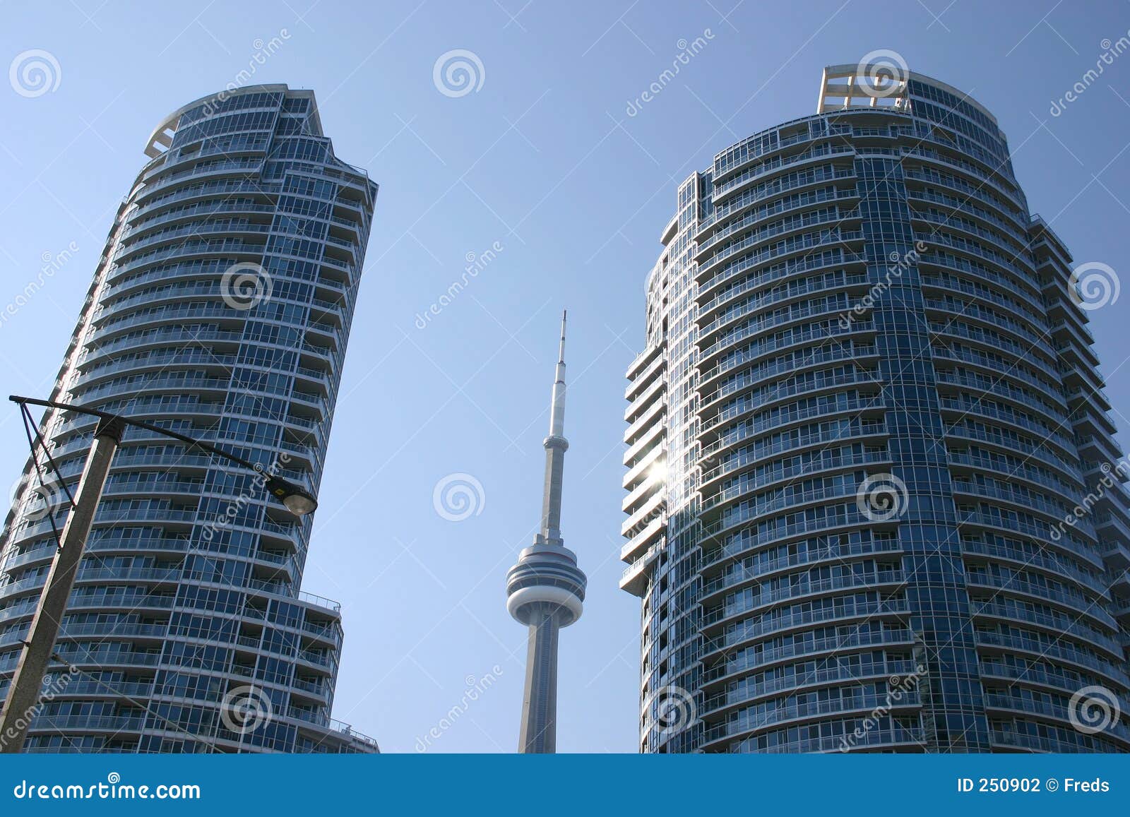 Downtown Toronto Modern Buildings Editorial Image | CartoonDealer.com ...