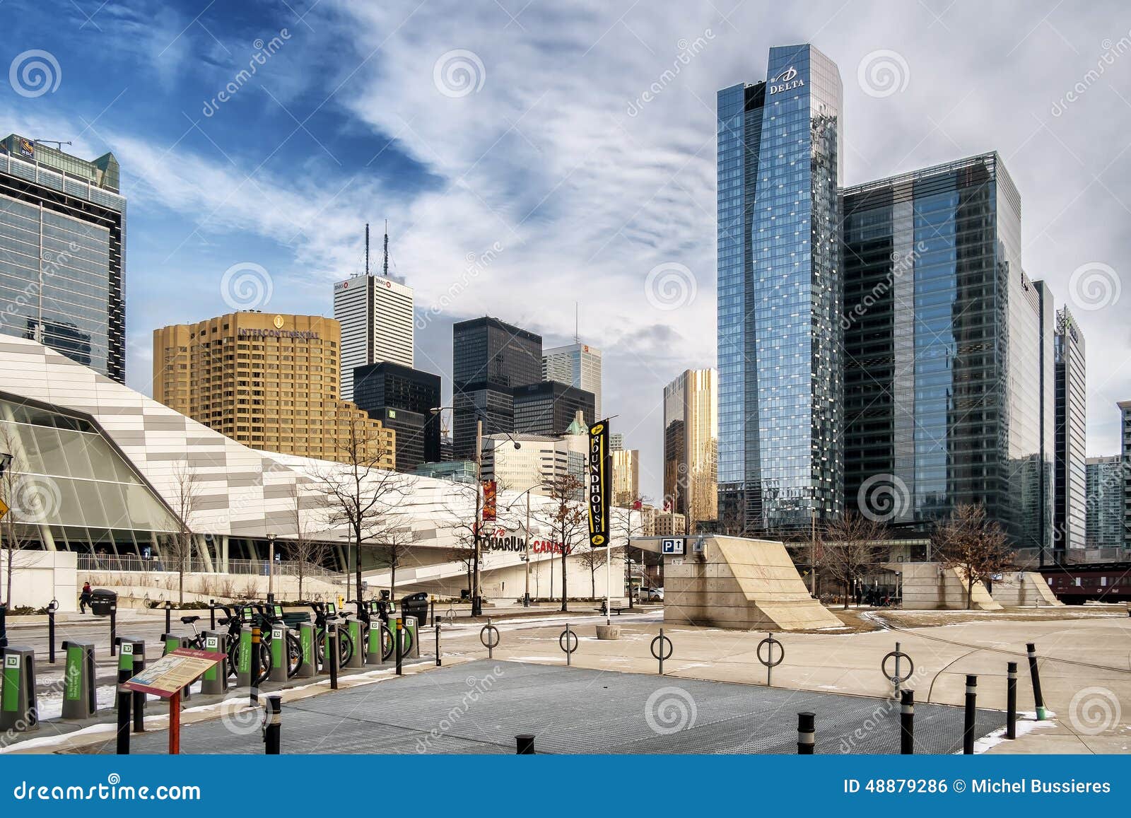 Downtown Toronto editorial photo. Image of canada, toronto - 48879286