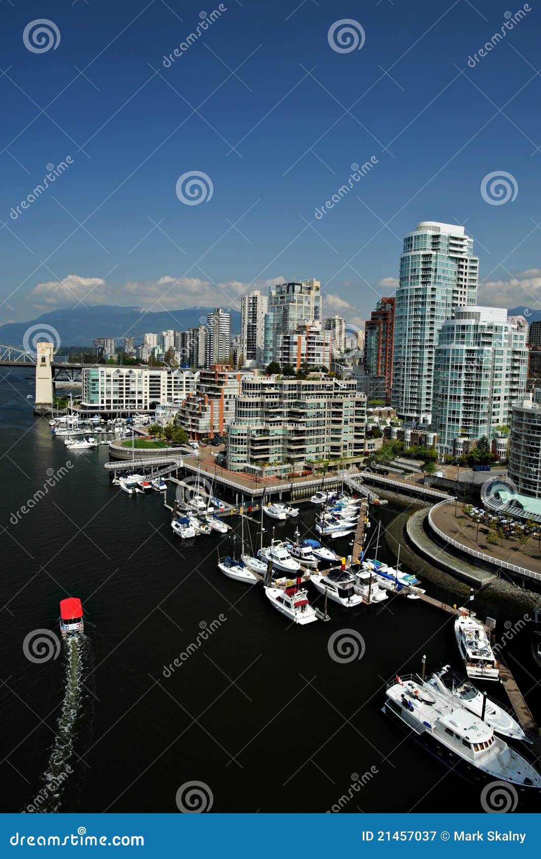 Downtown Vancouver Waterfront, BC, Canada Stock Image - Image of ...