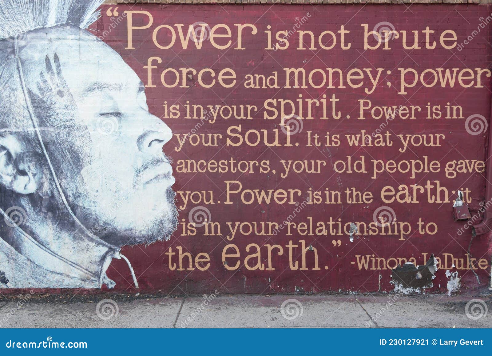 Wall Mural, the Meaning of Power Editorial Photo - Image of deco ...