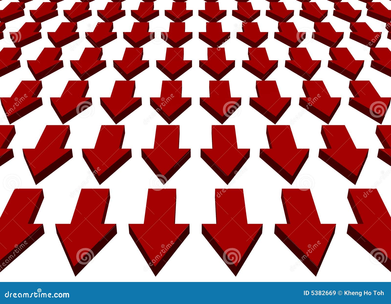 Downward Trend Business Concept Background Stock Illustration ...