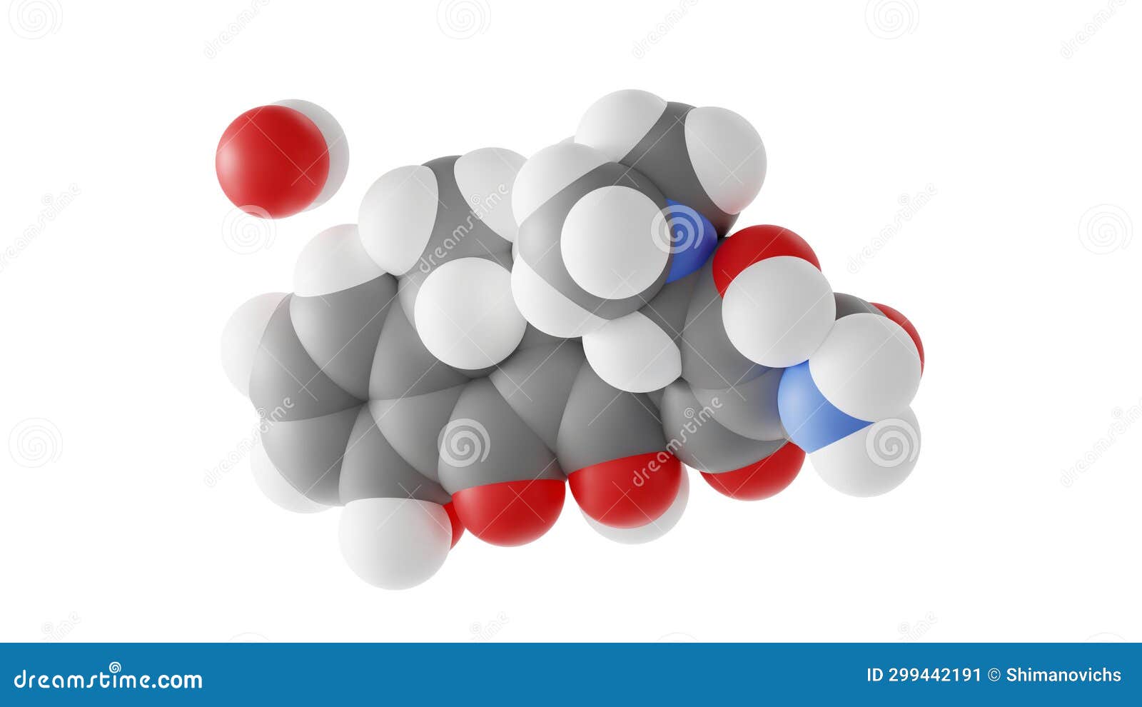 Doxycycline Molecule, Broad-spectrum Antibiotic, Molecular Structure ...