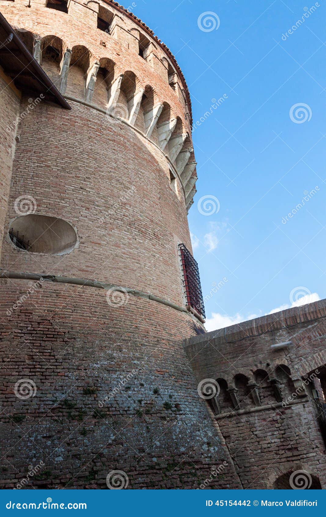 Dozza. Emilia-Romagna. Italy Stock Photo - Image of architecture, alley ...