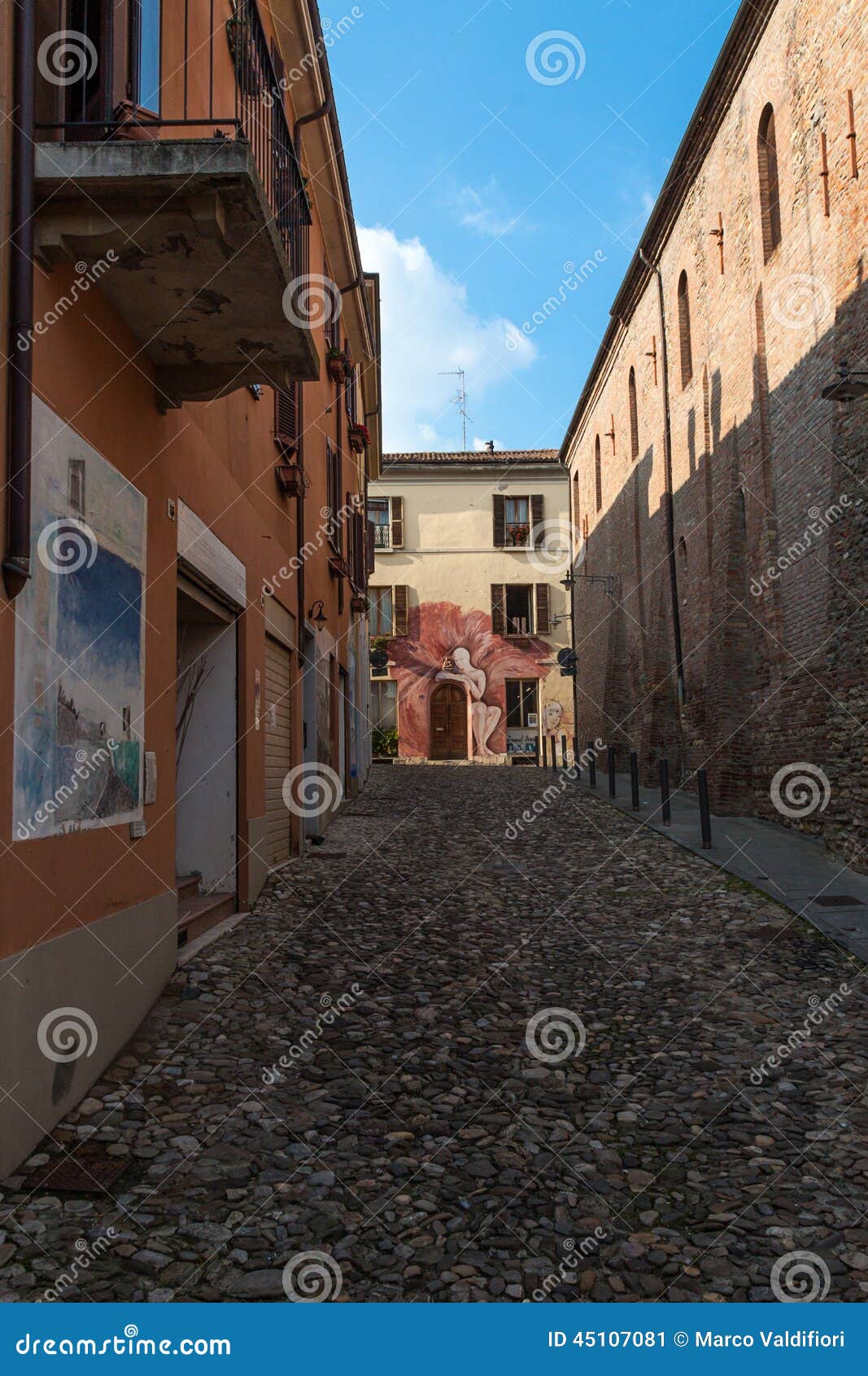 Dozza. Emilia-Romagna. Italy Stock Image - Image of crossing ...