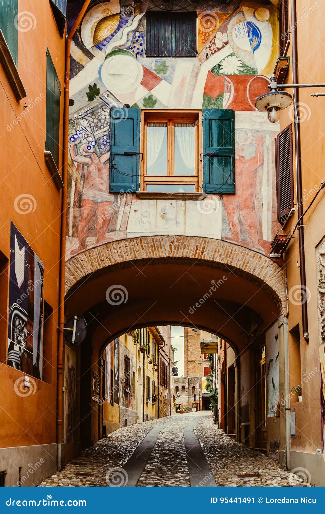 Dozza Imolese, Italy editorial photo. Image of dozza - 95441491