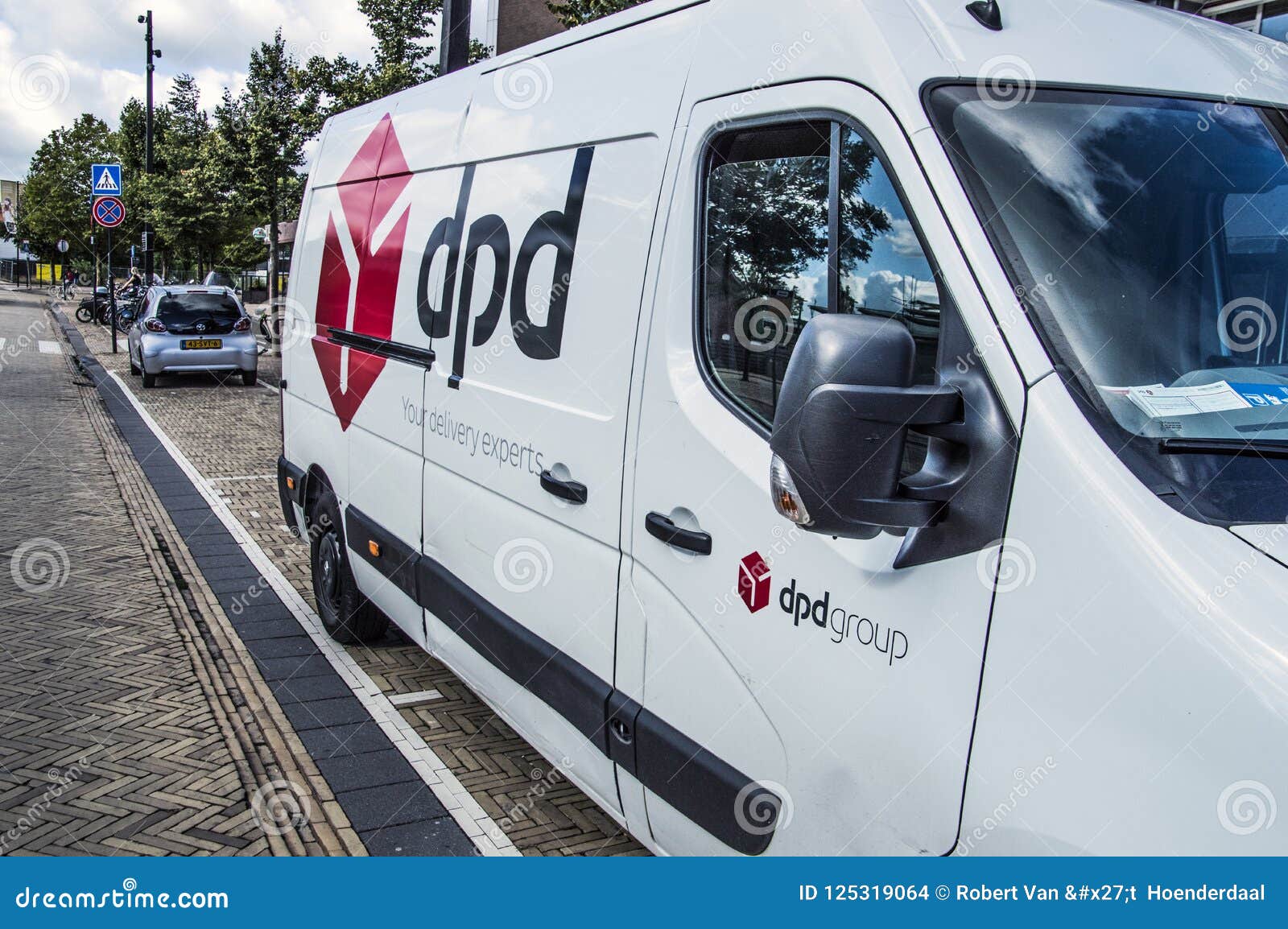 DPD Company Van at Diemen the Netherlands 2018 Editorial Stock Image ...