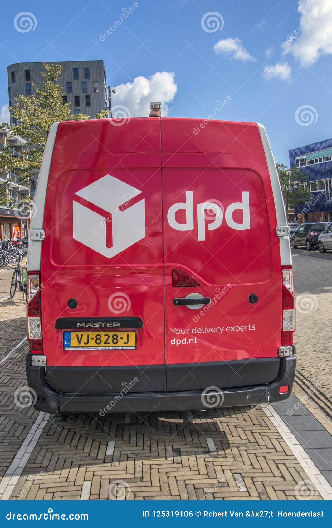 DPD Company Van at Diemen the Netherlands 2018 Editorial Photo - Image ...