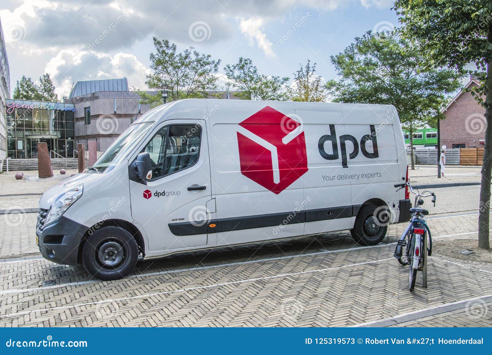 DPD Company Van at Diemen the Netherlands 2018 Editorial Stock Photo ...