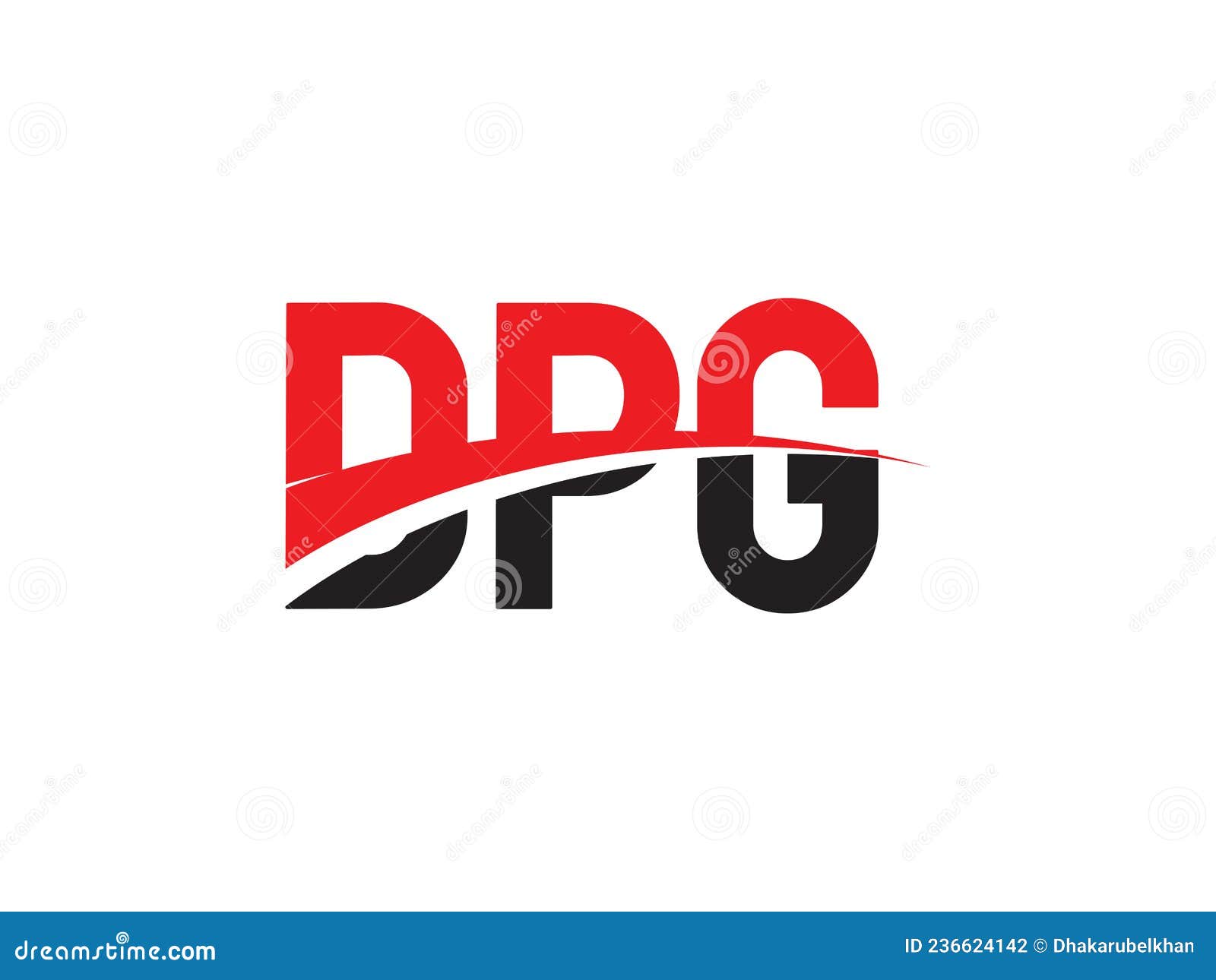DPG Letter Initial Logo Design Vector Illustration Stock Vector ...