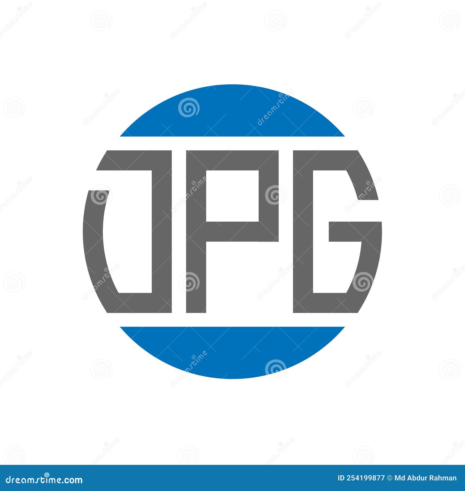 DPG Letter Logo Design on White Background. DPG Creative Initials ...