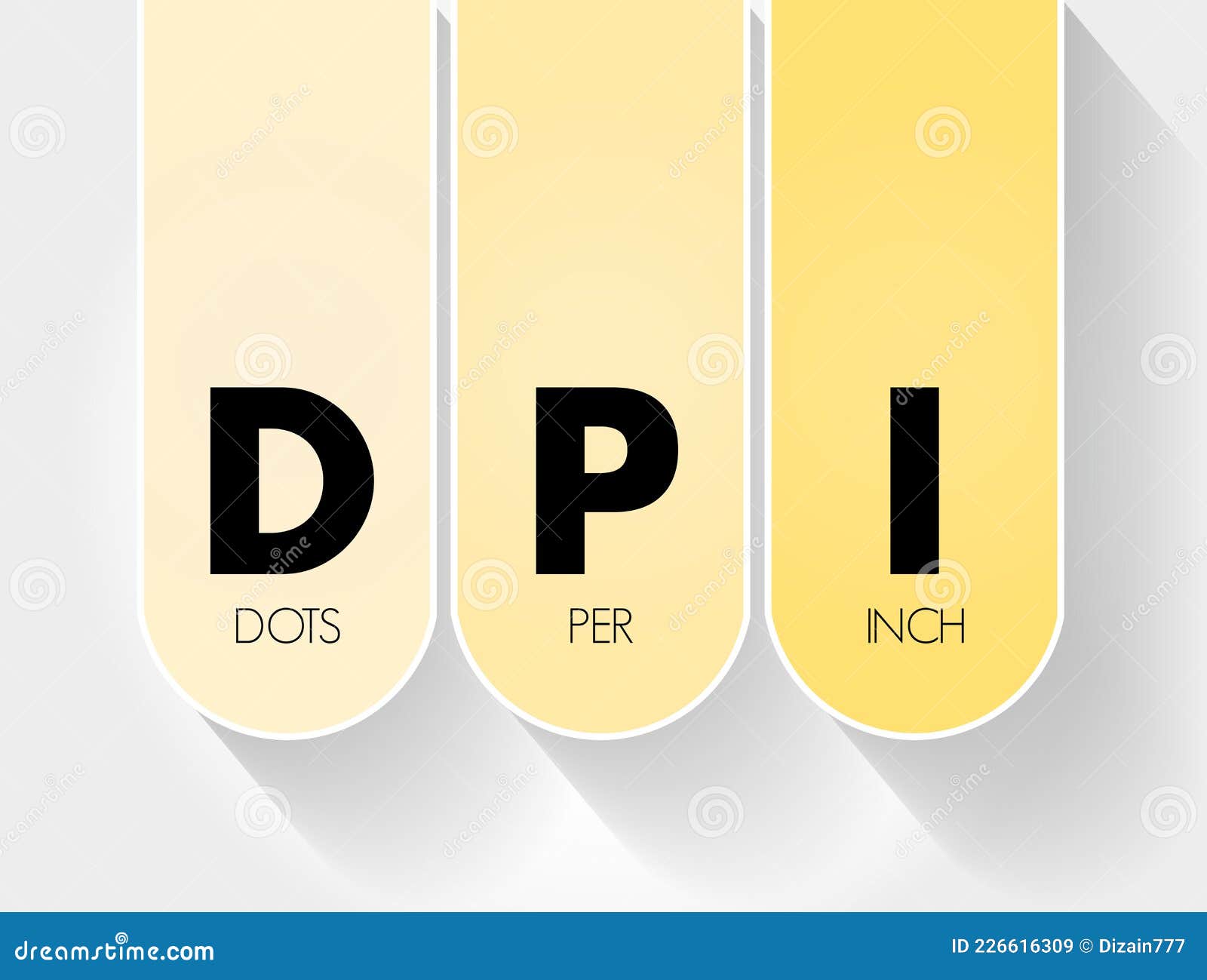 DPI - Dots Per Inch Acronym, Technology Concept Background Royalty-Free ...