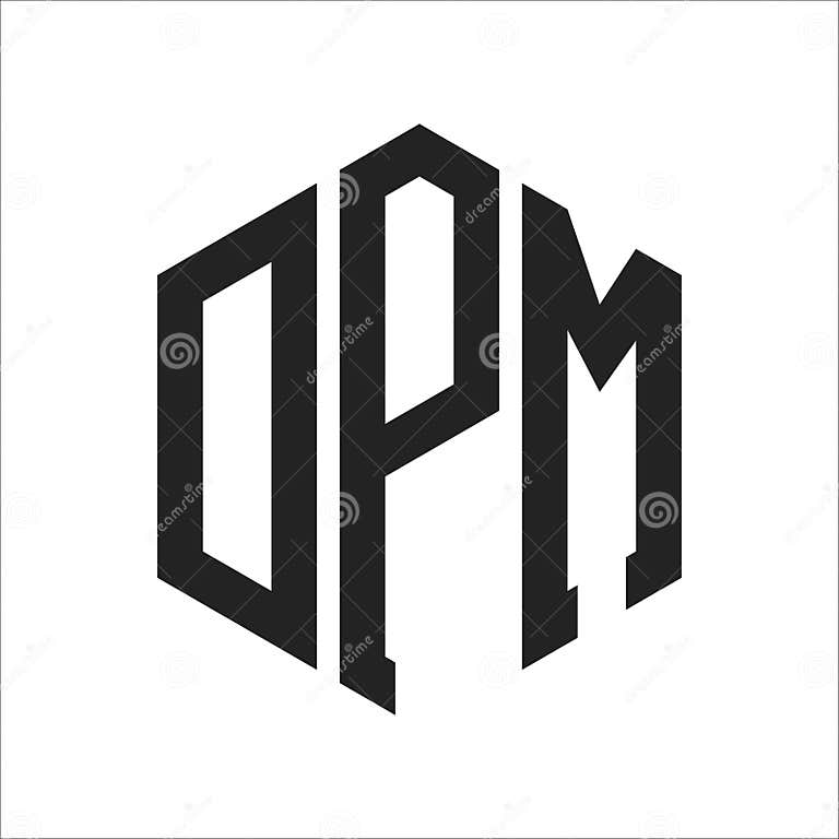 DPM Logo Design. Initial Letter DPM Monogram Logo Using Hexagon Shape ...